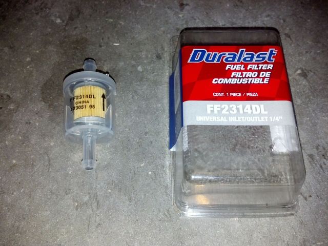 Autozone fuel filter store
